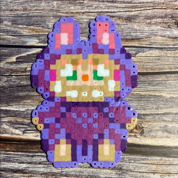 Handmade | Accents | Labubu Perler Bead Art | Poshmark